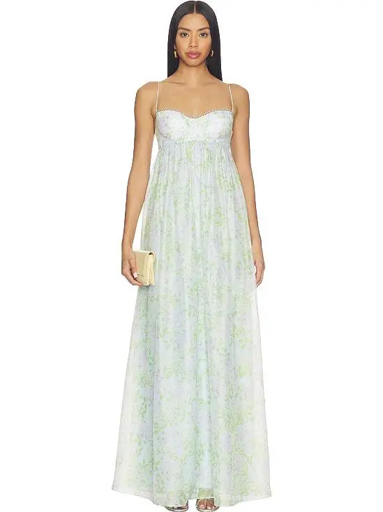 Katie May Effie Gown - Green