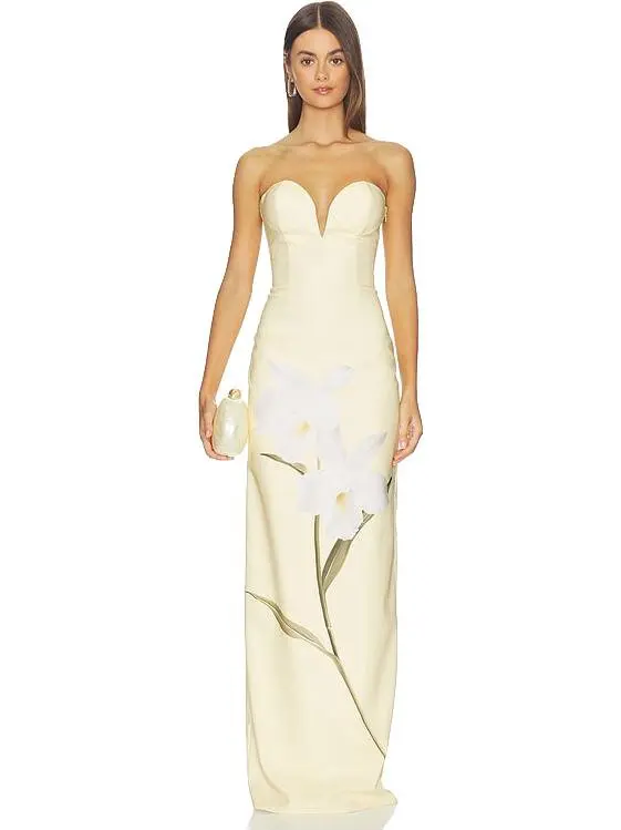 Katie May Ursula Gown - Lemon