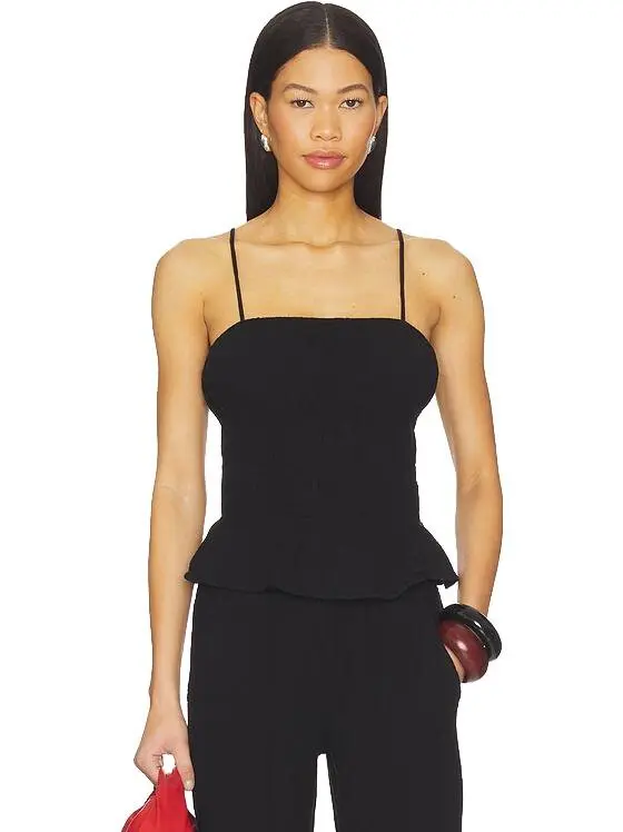 BOBI Mia Cami Top - Black