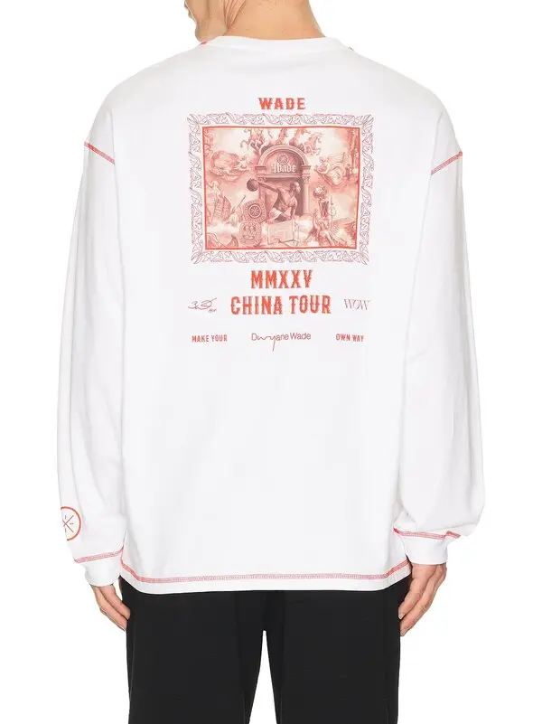 LI-NING Way Of Wade Sweatshirt - White