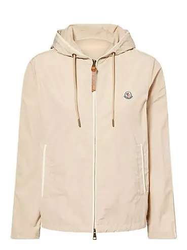Moncler Sarracenia Hooded Tech-woven Jacket - Beige