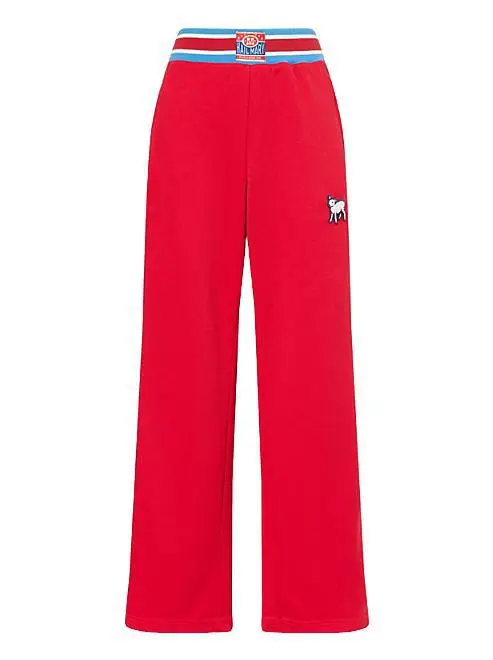 MOTHER The Sport Rib Personal Best Jogging Bottoms - Tango Red
