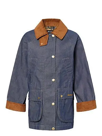 Barbour Asker Denim Jacket - Indigo / Dress