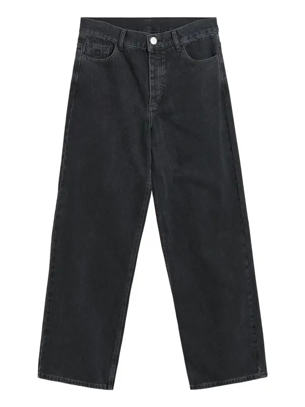 BY MALENE BIRGER Vinola Organic Cotton Jeans - Black