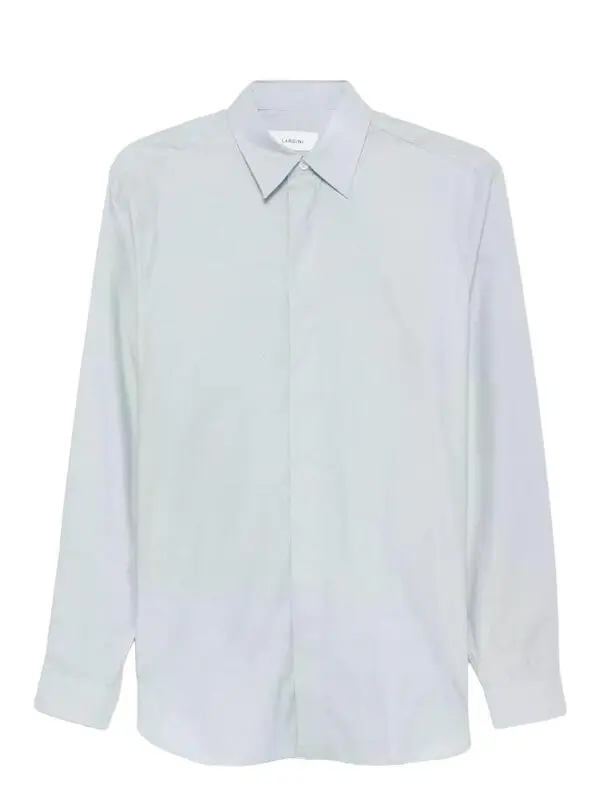 LARDINI Long-sleeve Shirt - Blue