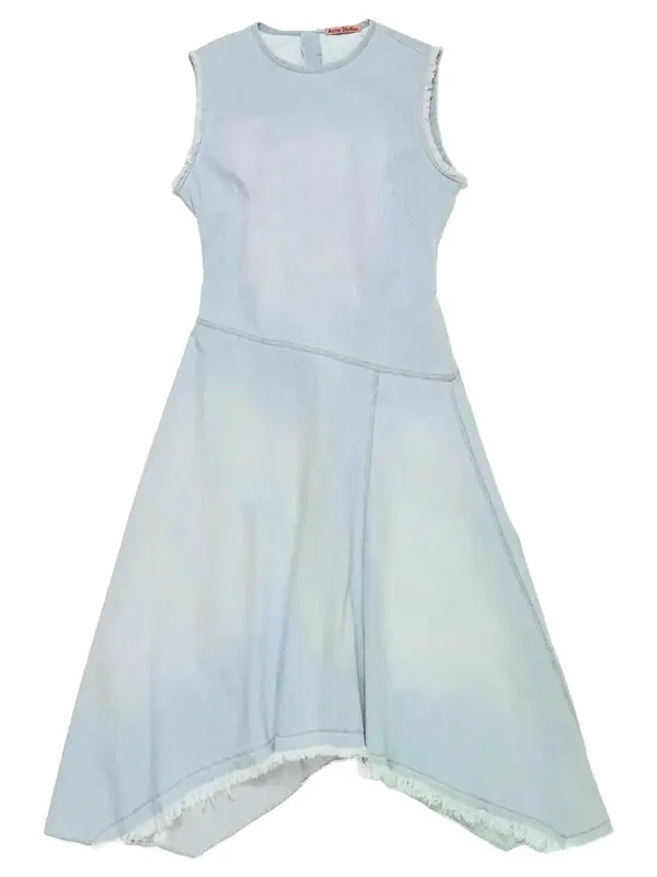 Acne Studios Sleeveless Asymmetric Dress - Blue