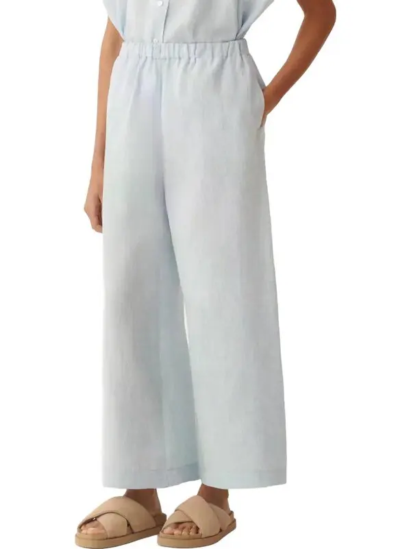 Fabiana Filippi Elasticated Waistband Trousers - Blue