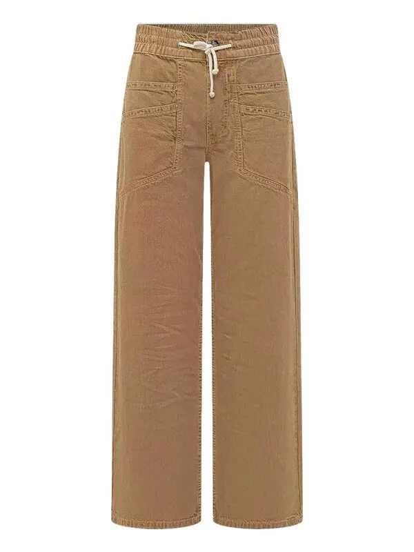 Ba&sh Drawstring Jeans - Brown