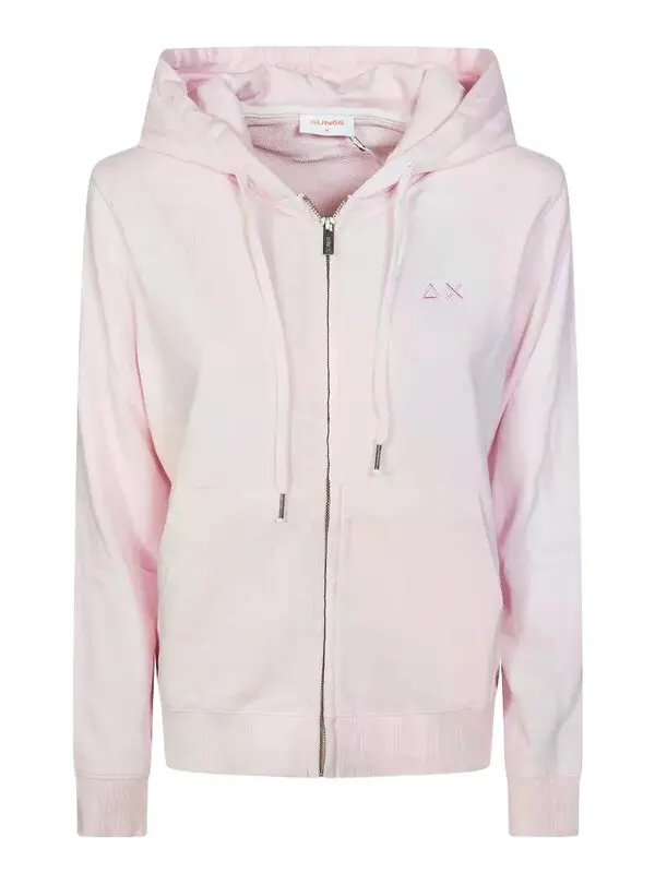 SUN 68 Full-zip Hoodie - Pink