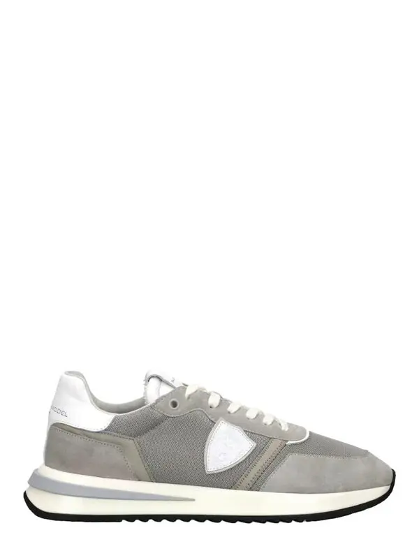 Philippe Model Tropez 2.1 Shield-shape-patch Sneakers - Grey
