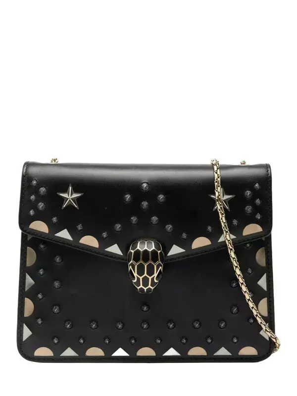 BVLGARI 2017 Serpenti Forever Crossbody Bag - Black