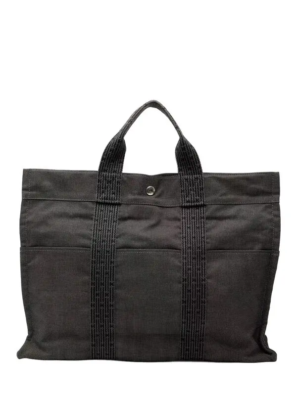 Hermès 1990-2010 Herline Mm Tote Bag - Grey