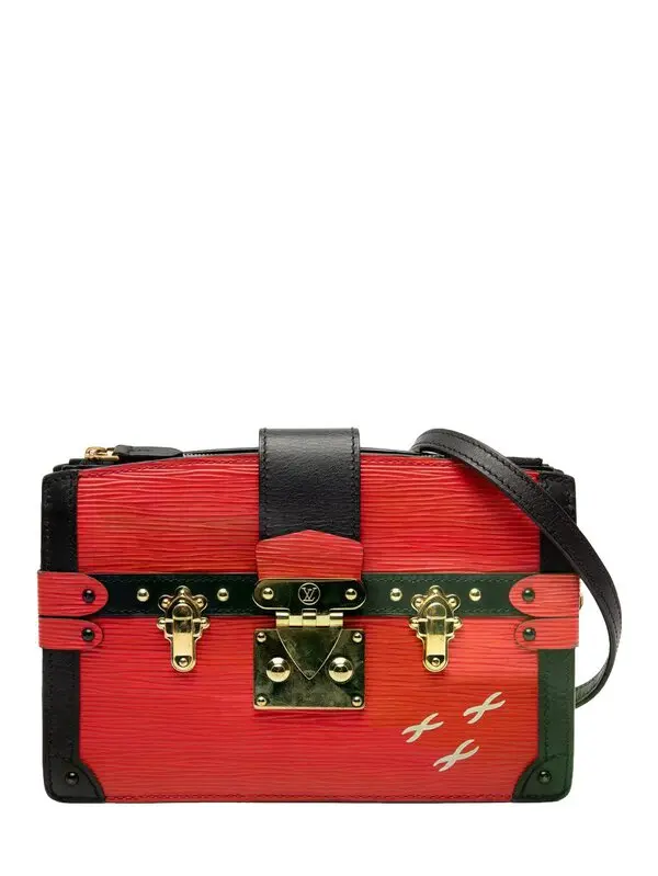 LOUIS VUITTON Epi Trunk Clutch Crossbody Bag 2000-2025 - Black