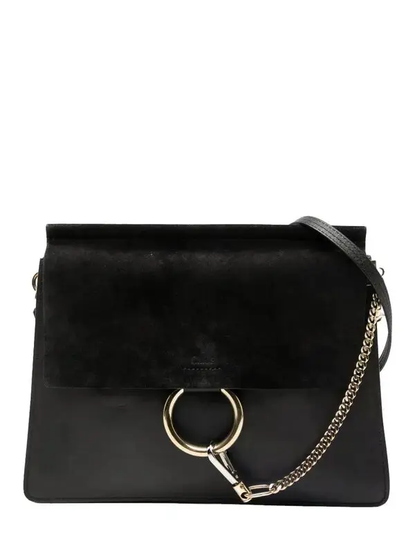Chloé 2016 Medium Leather Faye Shoulder Bag - Black