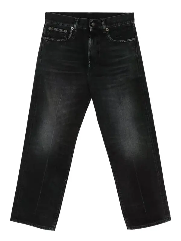 R13 Five-pocket Boyfriend Jeans - Black