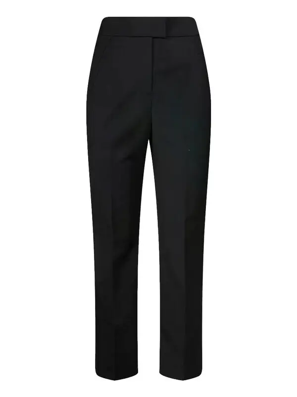ENTIRE STUDIOS Concealed-fastening Trousers - Black