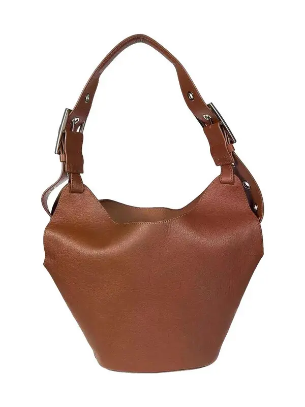 DONDUP Buckle-fastening Leather Shoulder Bag - Brown