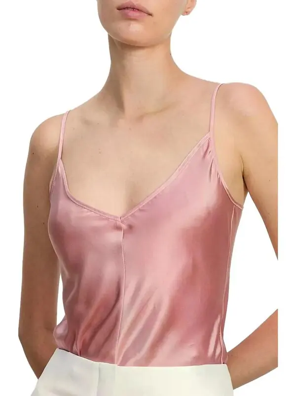 Veronica Beard V-neck Camisole - Pink