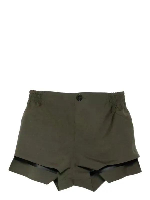 Coperni Tailored Shorts - Green