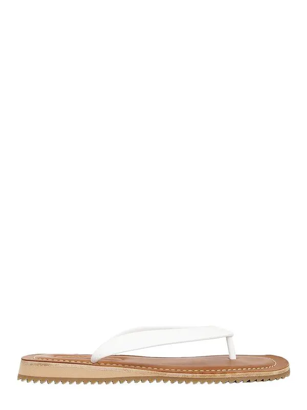 Miu Miu Infradito Sandals - Bianco