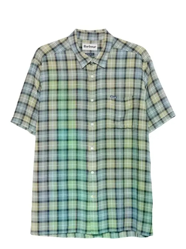 Barbour Tartan Pocket Shirt - Green