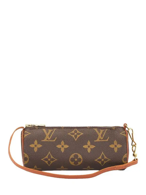 LOUIS VUITTON Vintage Monogram Papillon Pochette - Brown