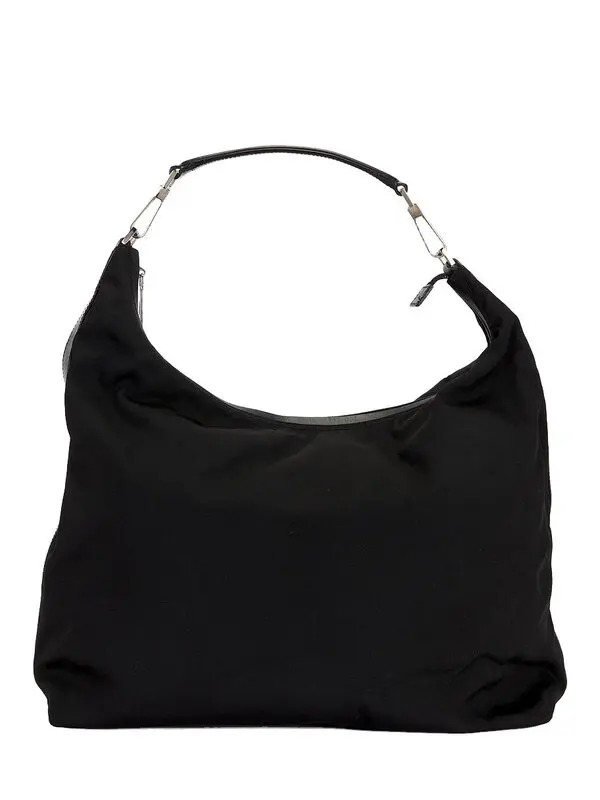 Gucci Clasp Hobo Bag - Black