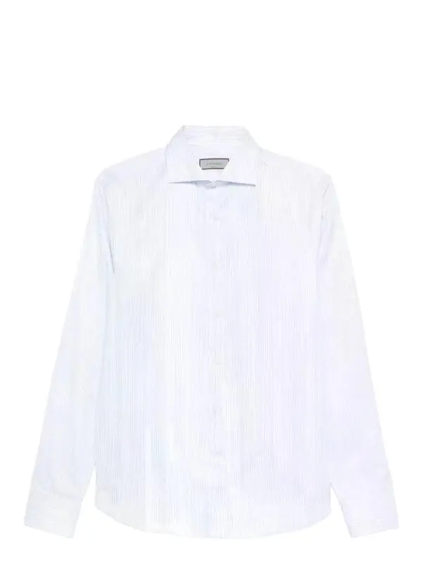 Canali Striped Shirt - Blue