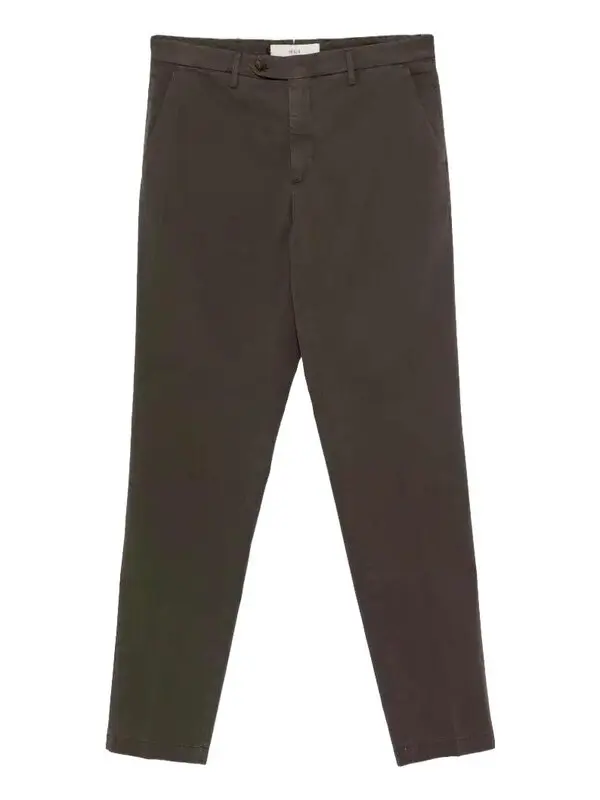 BRIGLIA 1949 Button-fastening Trousers - Brown