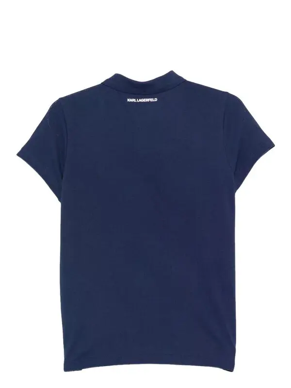 Karl Lagerfeld Ikon Polo Shirt Polo - Blue