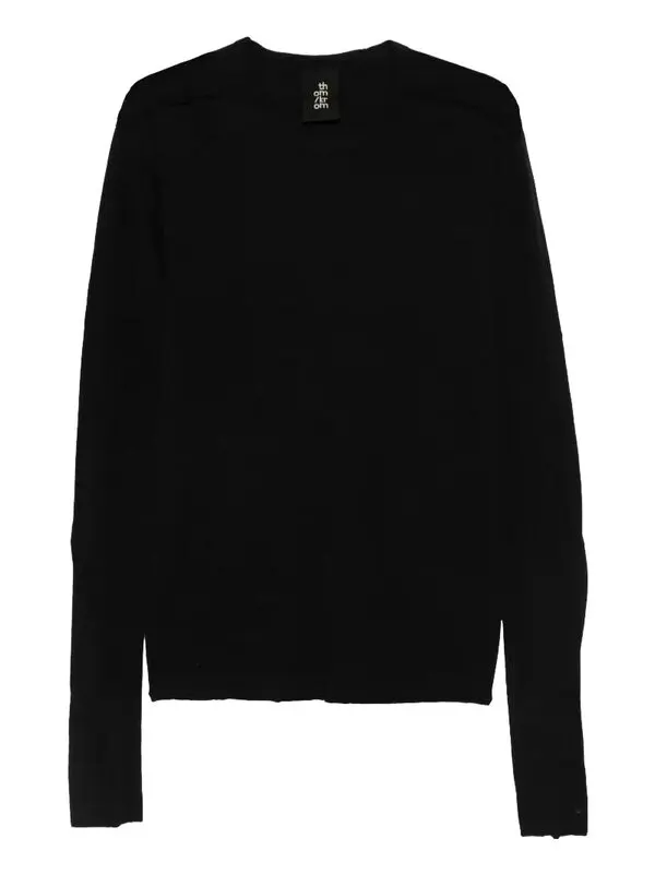 THOM KROM Long-sleeve T-shirt - Black