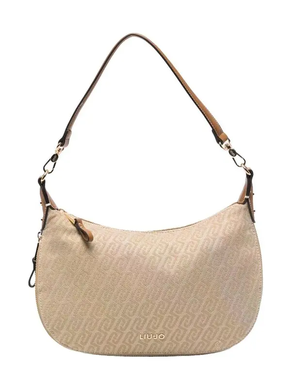 Liu Jo Logo-pattern Shoulder Bag - Neutrals