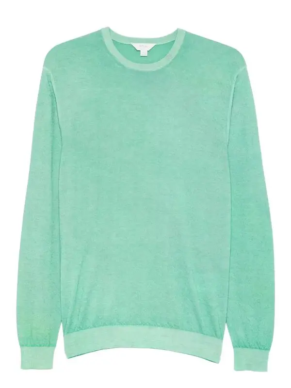Malo Round-neck Sweater - Green