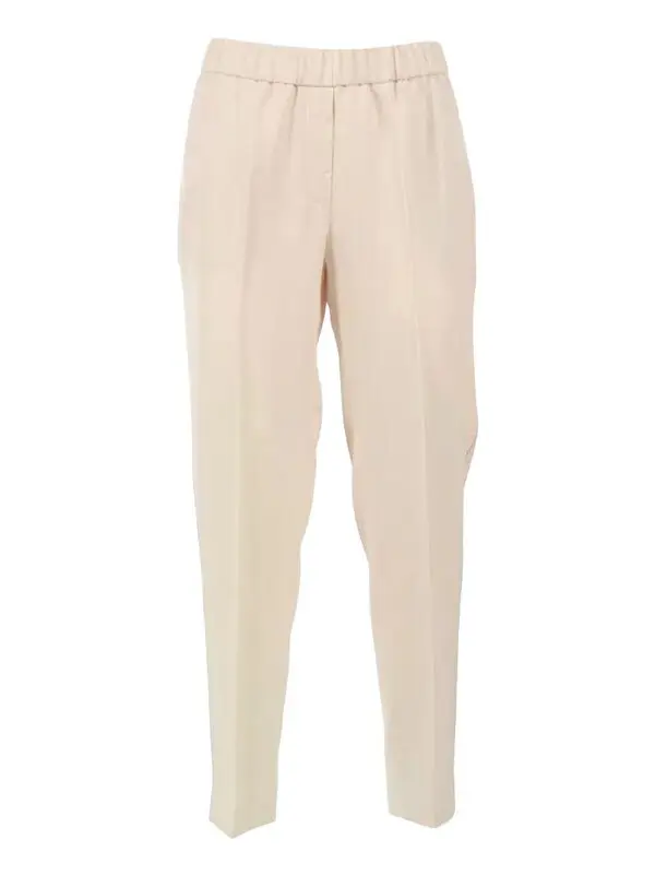 Peserico Elasticated Trousers - Neutrals