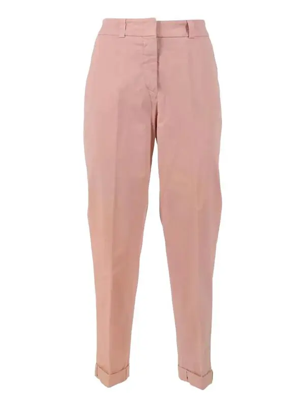 Peserico Cuffed Trousers - Pink
