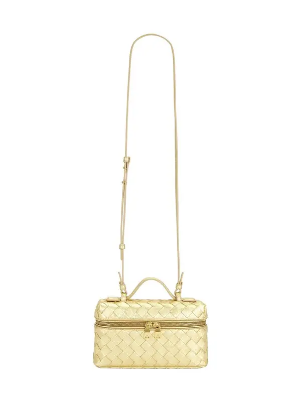Bottega Veneta Bang Bang Vanity Bag - Gold