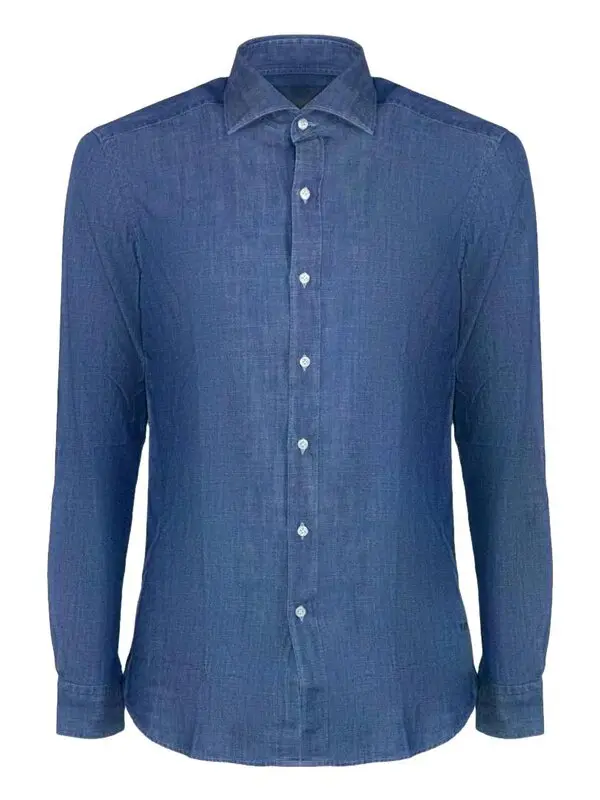 FAY Buttoned Shirt - Blue