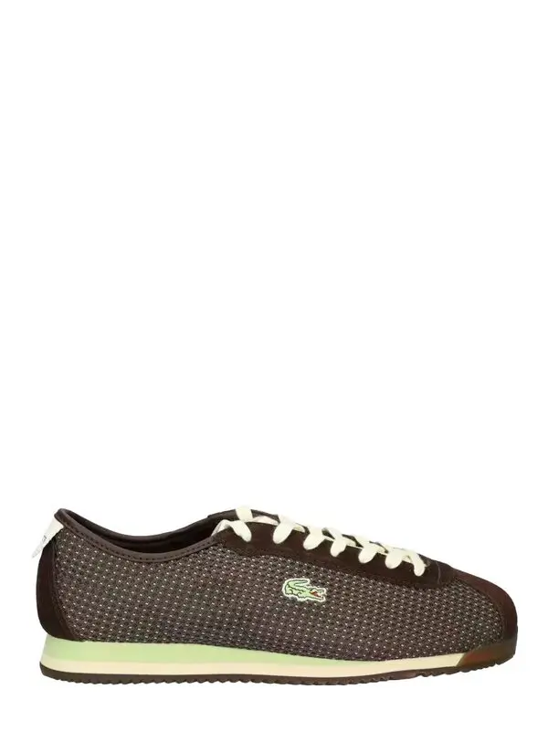 Lacoste Suede Logo Sneakers - Brown