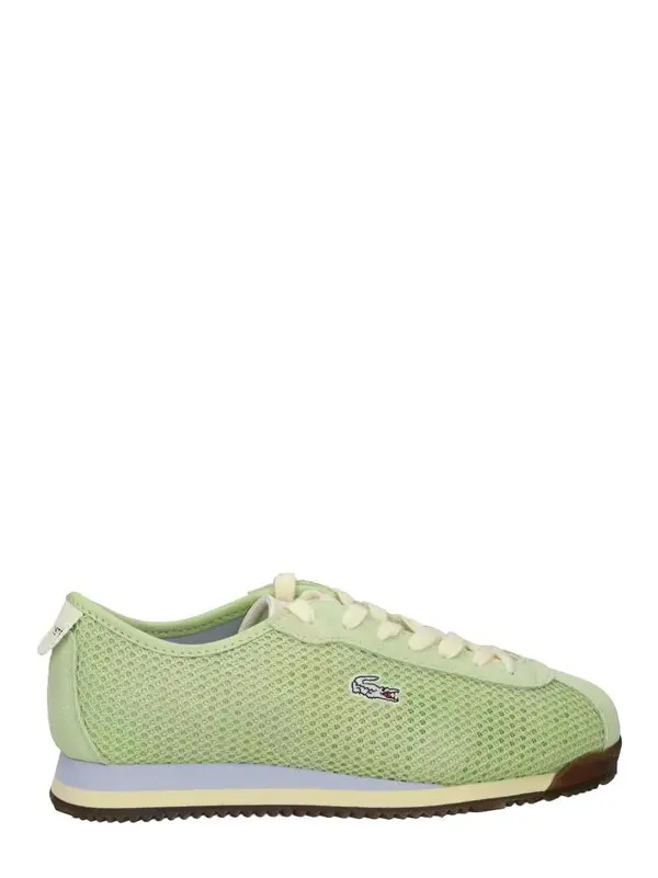 Lacoste Club-low Mesh Logo Sneakers - Green