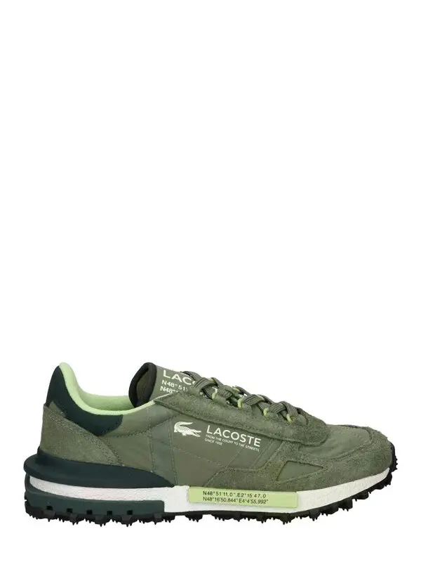 Lacoste Textured Low-top Sneakers - Green