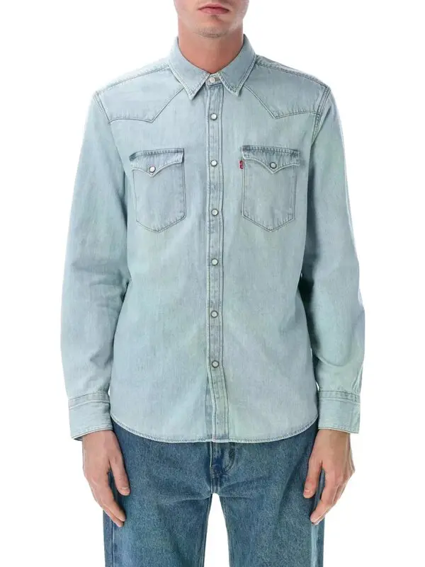 LEVI'S Barstow Buttoned Shirt - Blue