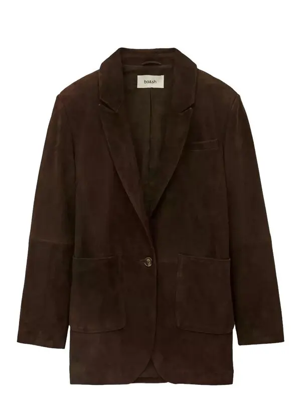 Ba&sh Mosty Single-breasted Blazer - Brown