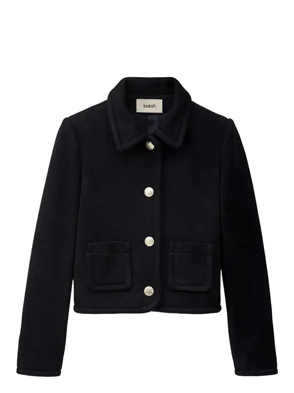 Ba&sh Beradith Pocket Jacket - Blue
