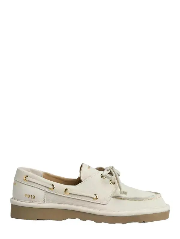 PANCHIC Lace-up Loafers - Neutrals