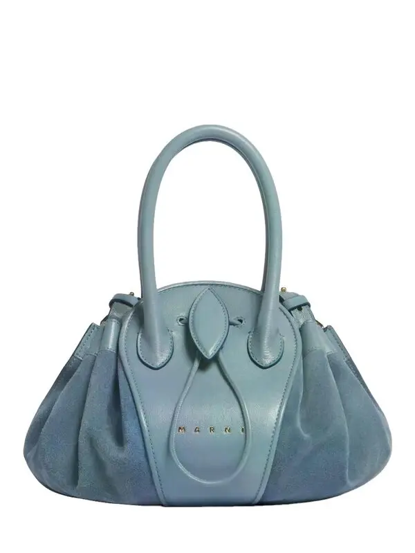 Marni Top Handle Shoulder Bag - Blue