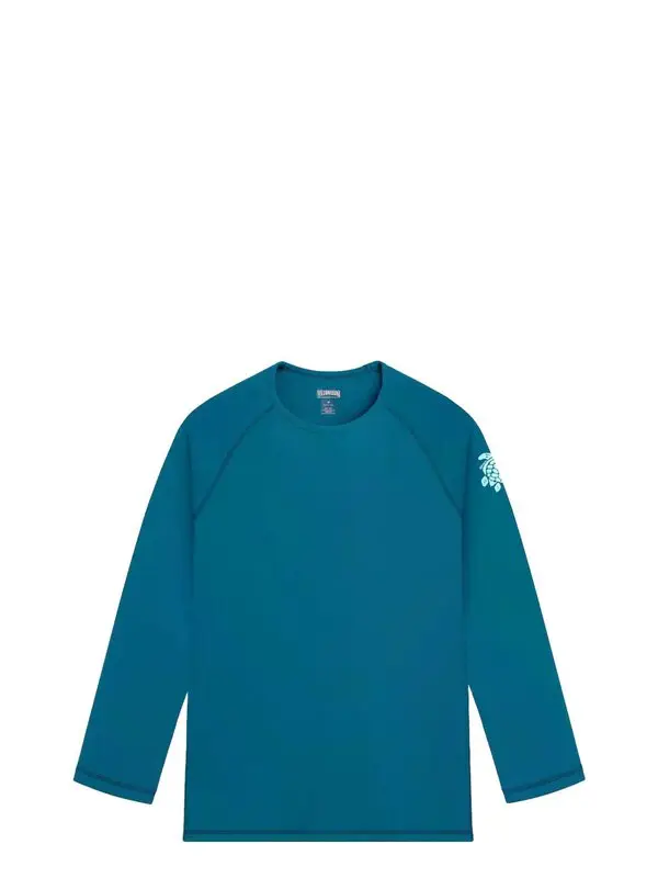 Vilebrequin Long-sleeve Logo Rashguard - Blue