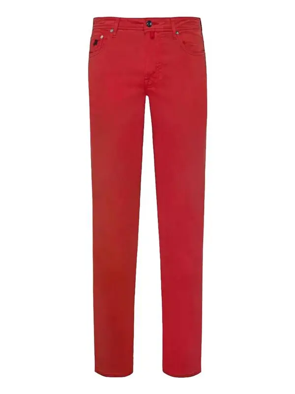 Vilebrequin Five-pocket Regular Trousers - Red