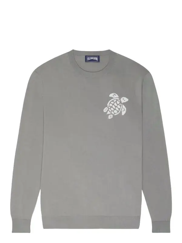 Vilebrequin Jacquard Turtle Sweater - Grey