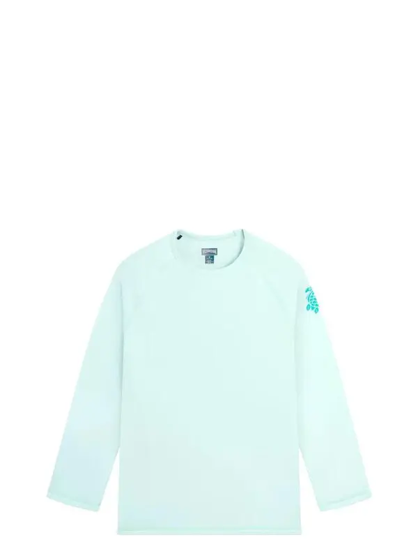 Vilebrequin Long-sleeved Turtle T-shirt - Blue