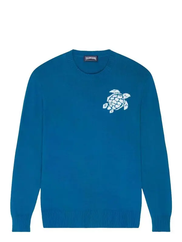 Vilebrequin Jacquard Crew-neck Sweater - Blue